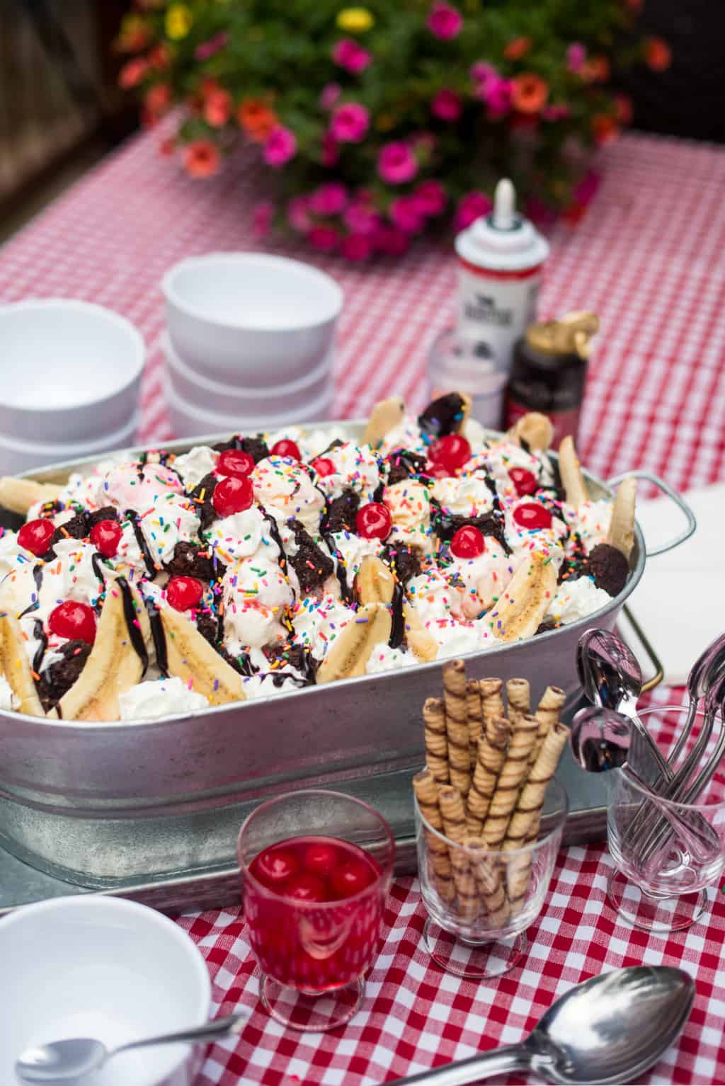 Farrell's Ice Cream Pig Trough - Reluctant Entertainer