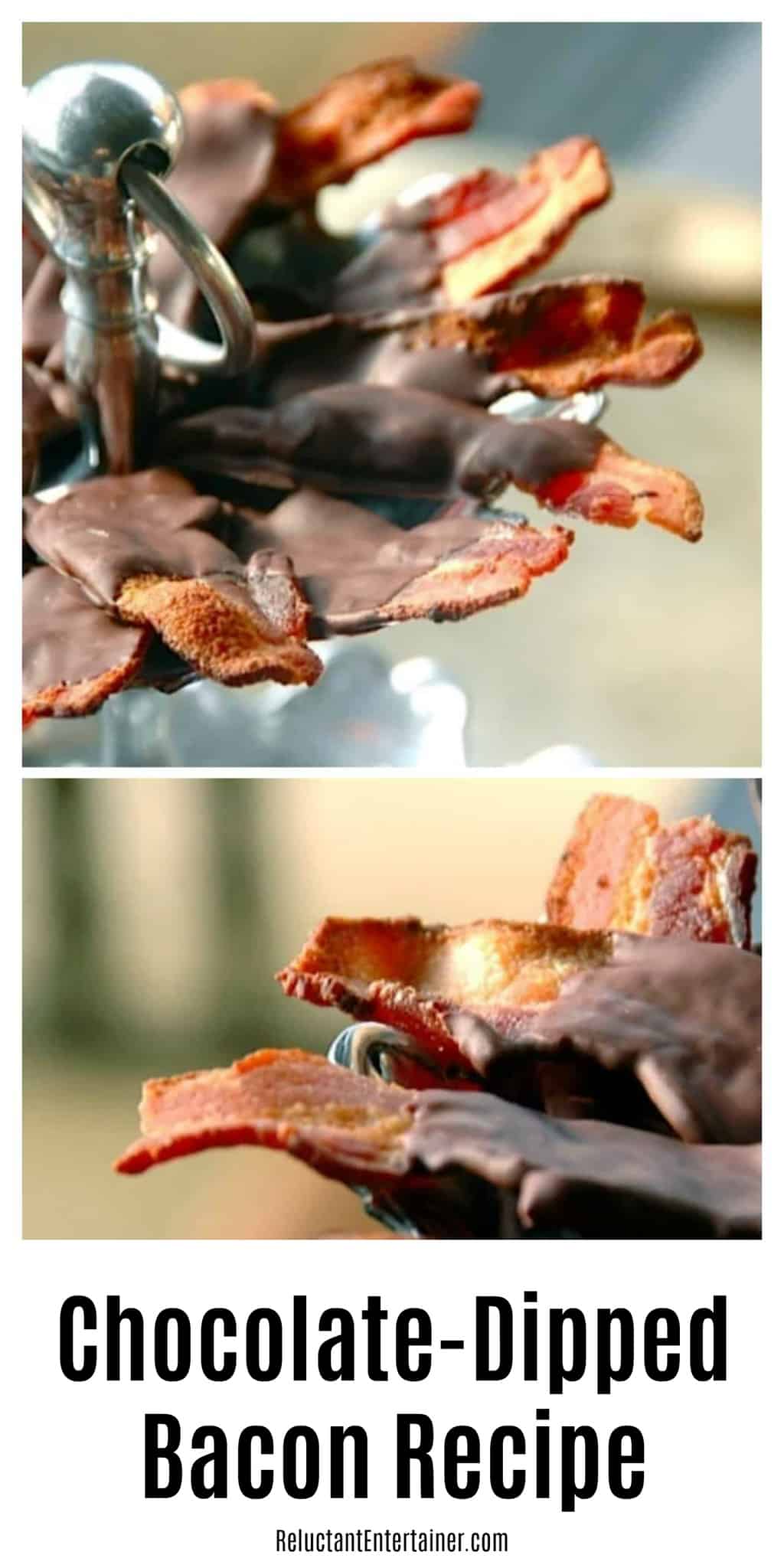Chocolate-dipped Bacon Recipe - Reluctant Entertainer