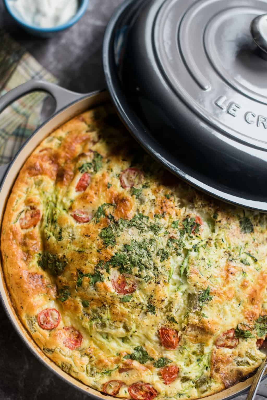 How to Make Impossible Quiche Pie - Reluctant Entertainer