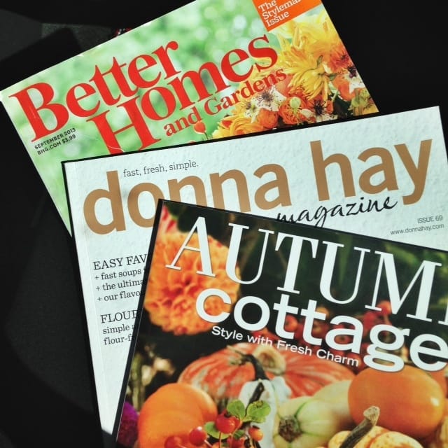 Autumn Magazines ... do you follow on Pinterest?