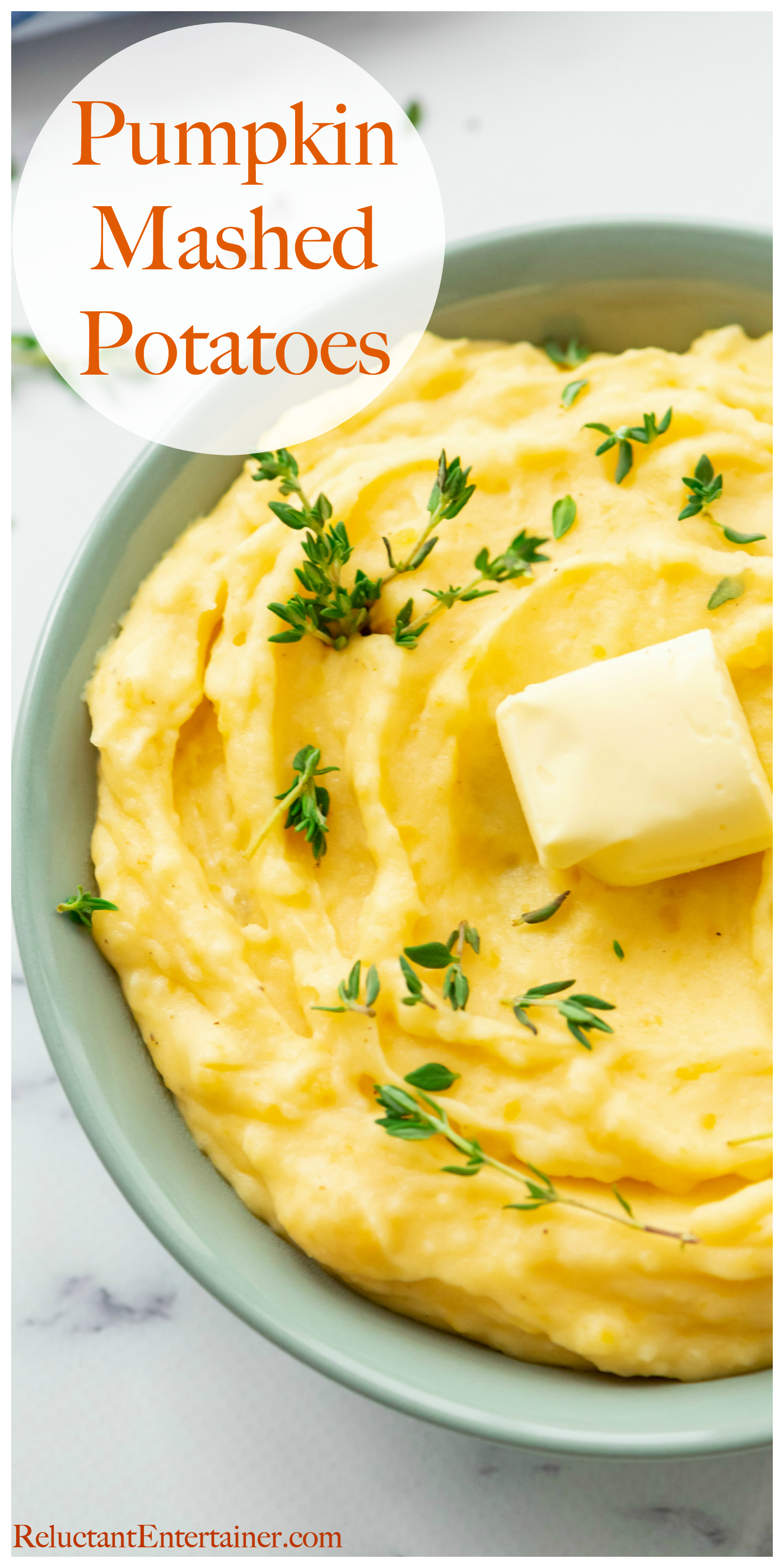 EASY Pumpkin Mashed Potatoes - Reluctant Entertainer