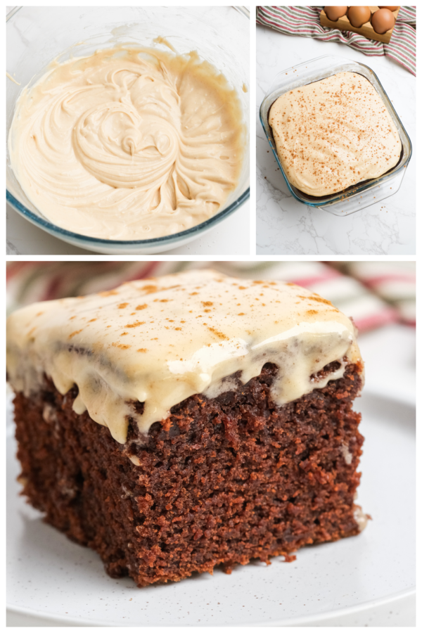 Gingerbread Cake with Spiced Whipped Cream