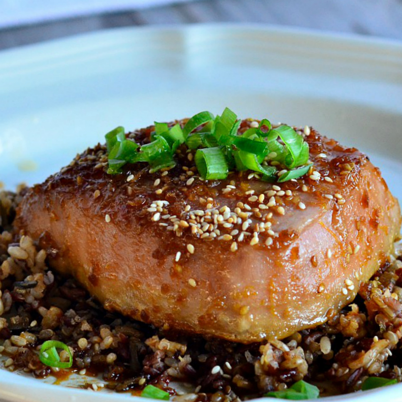 Asian Tuna with Toasted Sesame - Reluctant Entertainer
