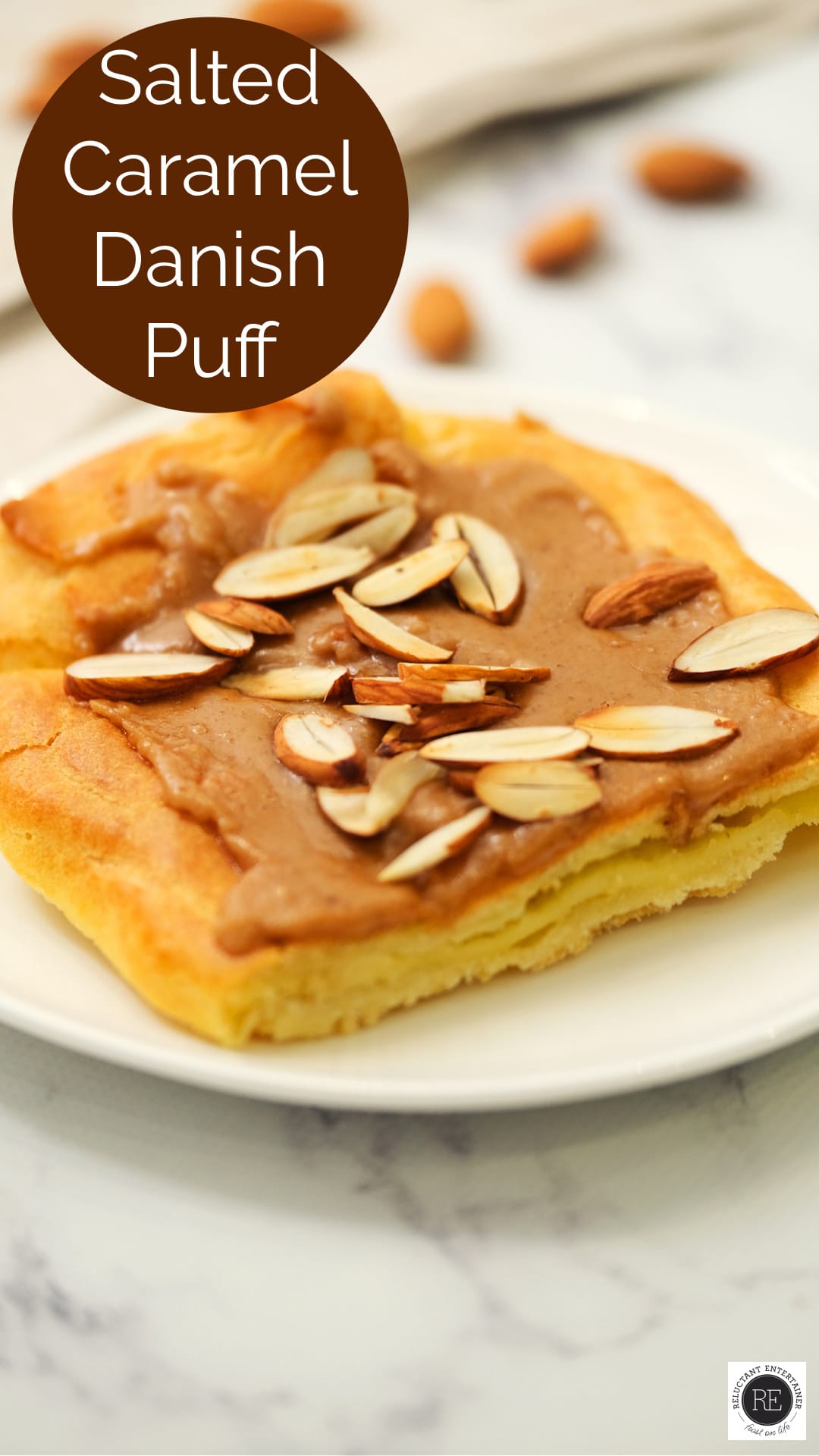 Salted Caramel Danish Puff Recipe