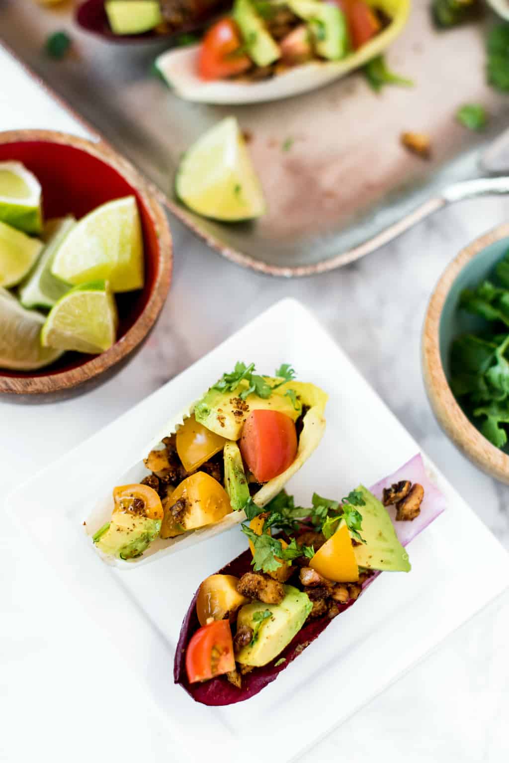 EASY Walnut Endive Appetizer - Reluctant Entertainer