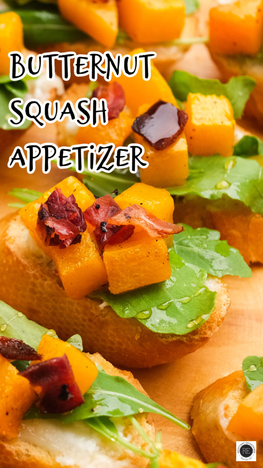 Butternut Squash Appetizer - Reluctant Entertainer