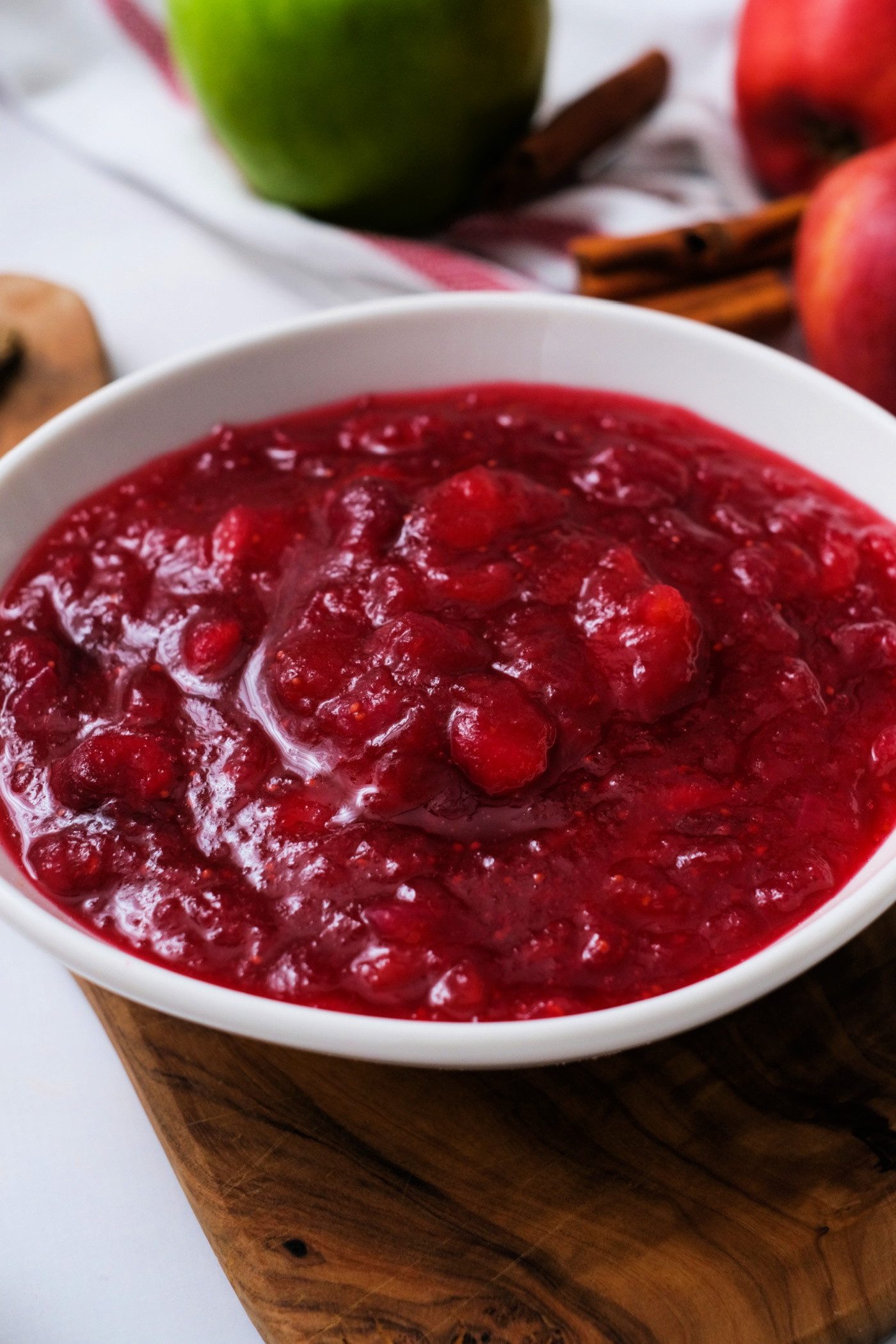 Apple Cranberry Chutney - Reluctant Entertainer