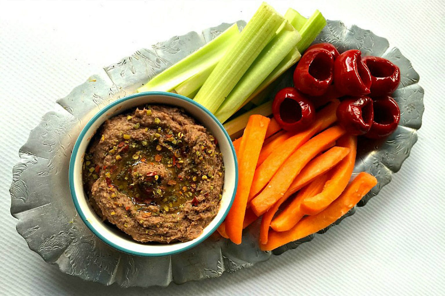 Make at Home Black Bean Hummus - Reluctant Entertainer
