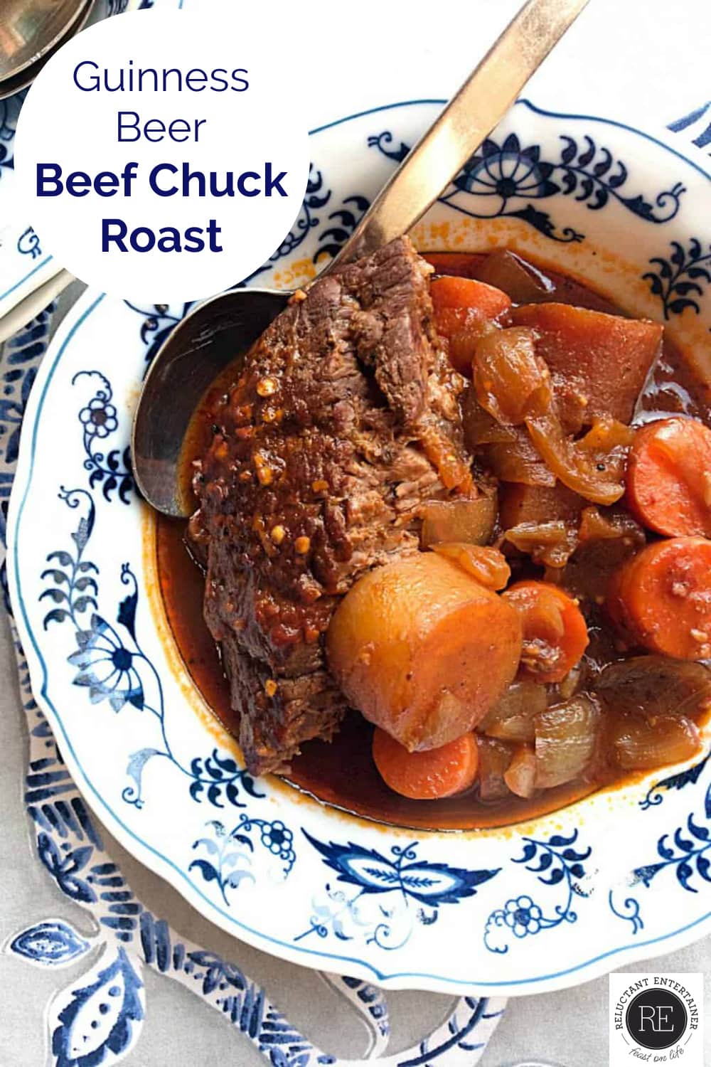 Guinness Pot Roast - Reluctant Entertainer