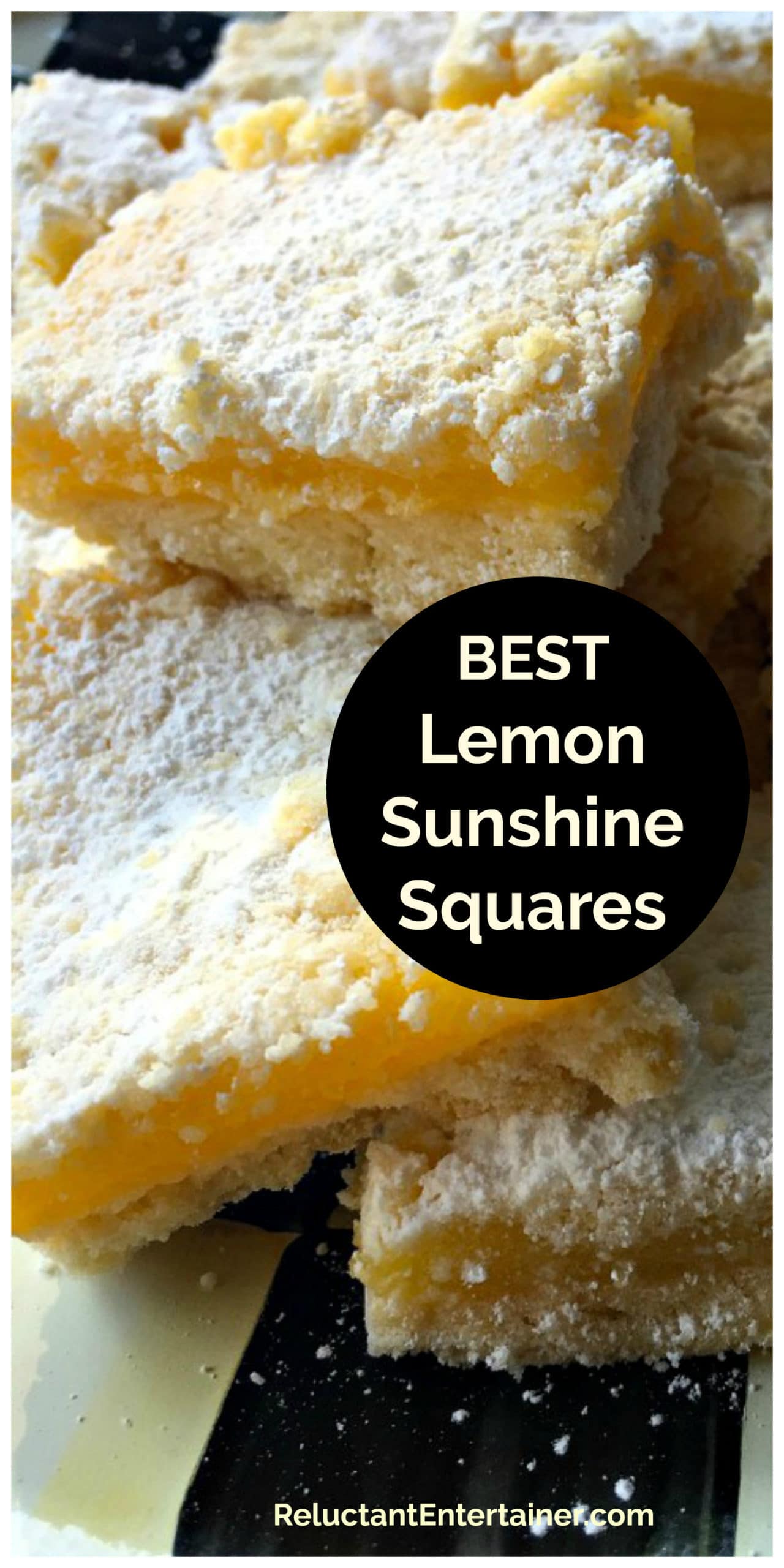 BEST Lemon Sunshine Squares Recipe - Reluctant Entertainer