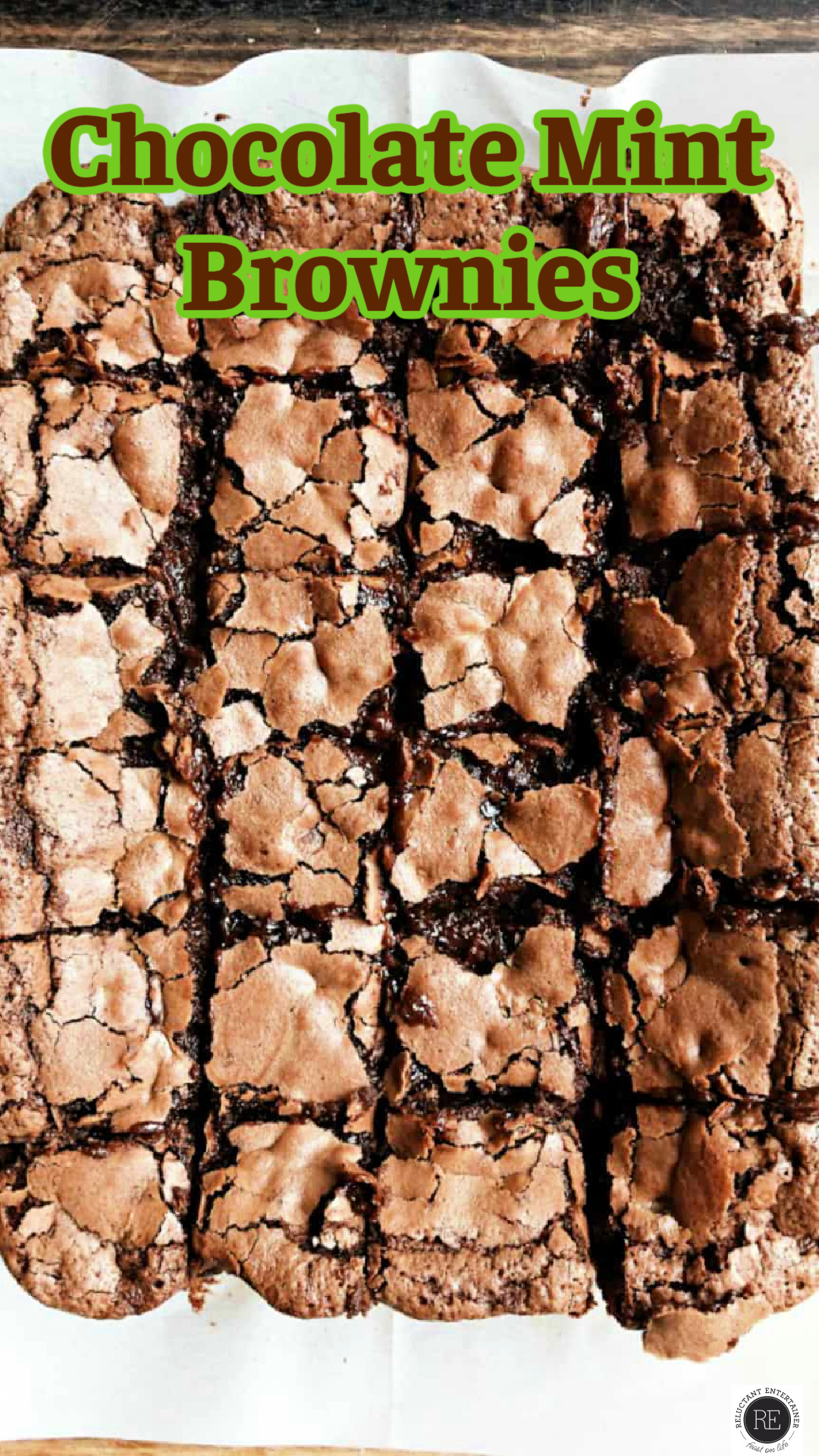 Mint Brownies Recipe - Reluctant Entertainer
