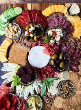 Epic Greek Charcuterie Board - Reluctant Entertainer