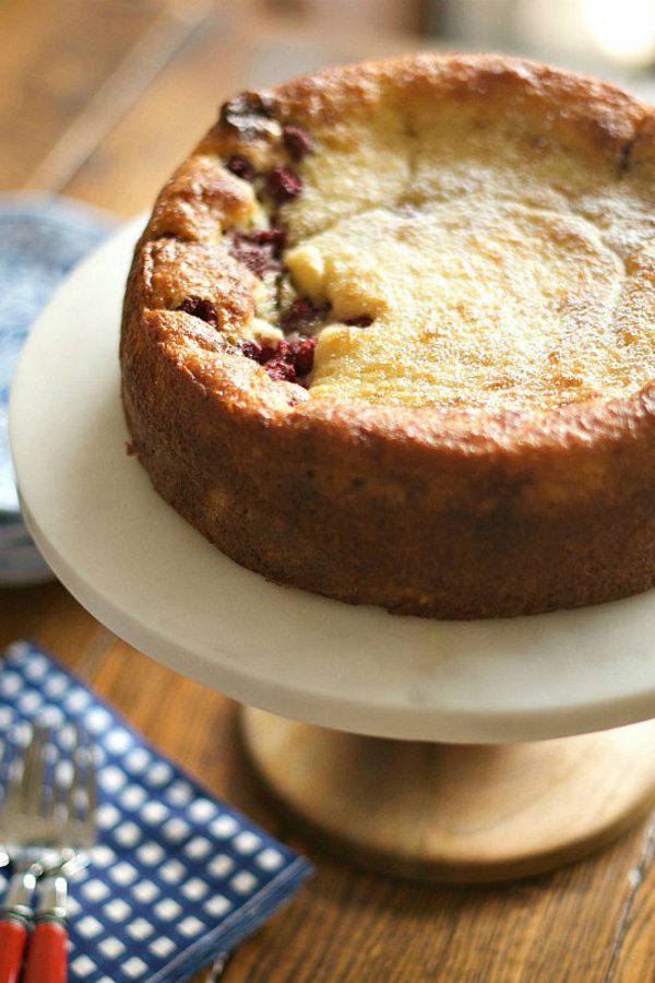 Raspberry Yogurt Cake Recipe - Reluctant Entertainer