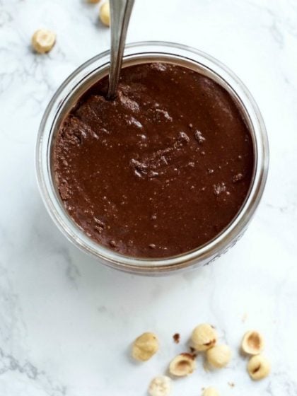 Homemade Wholesome Hazelnut Spread - Reluctant Entertainer