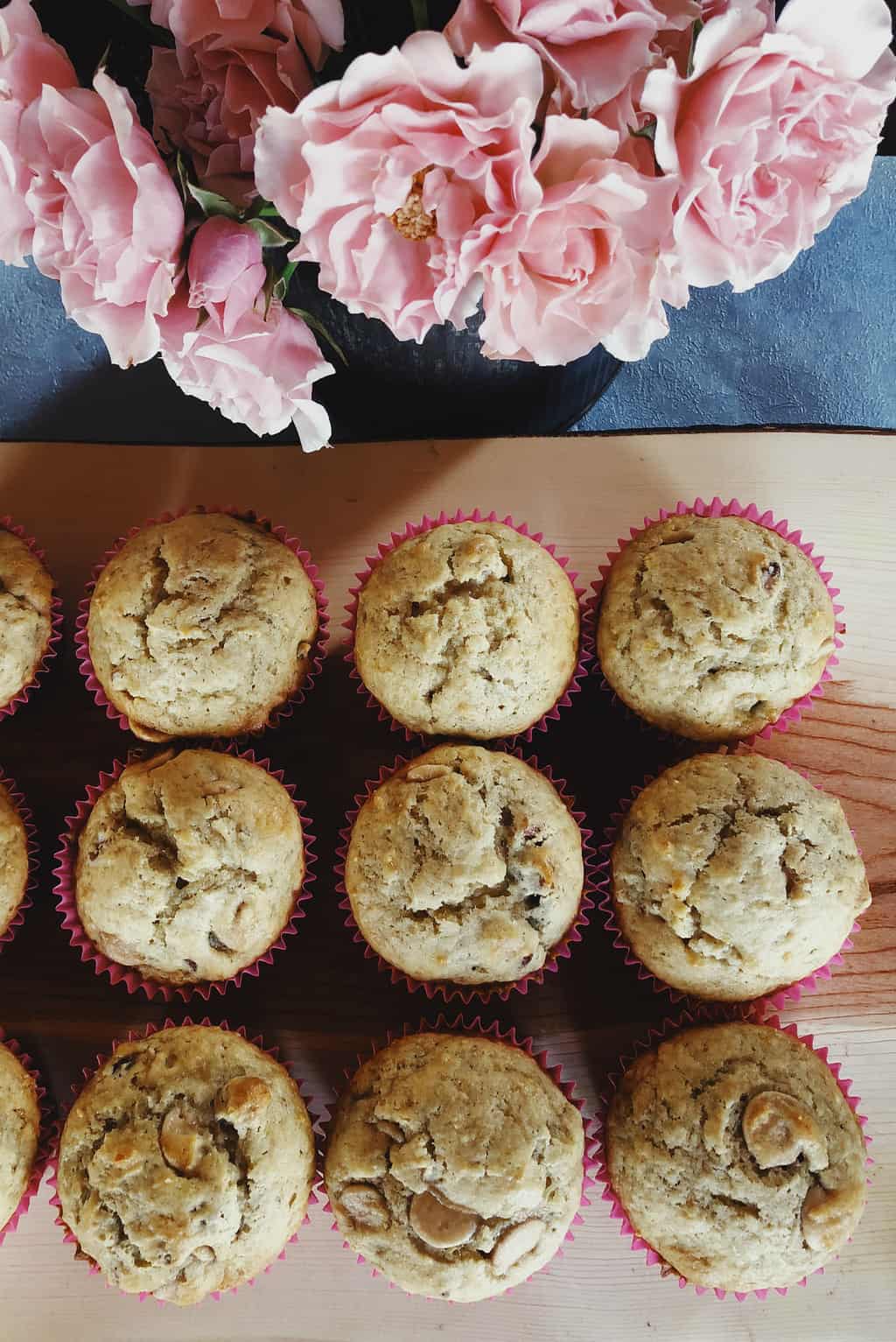 Banana Muffin Recipe with Sour Cream - Reluctant Entertainer