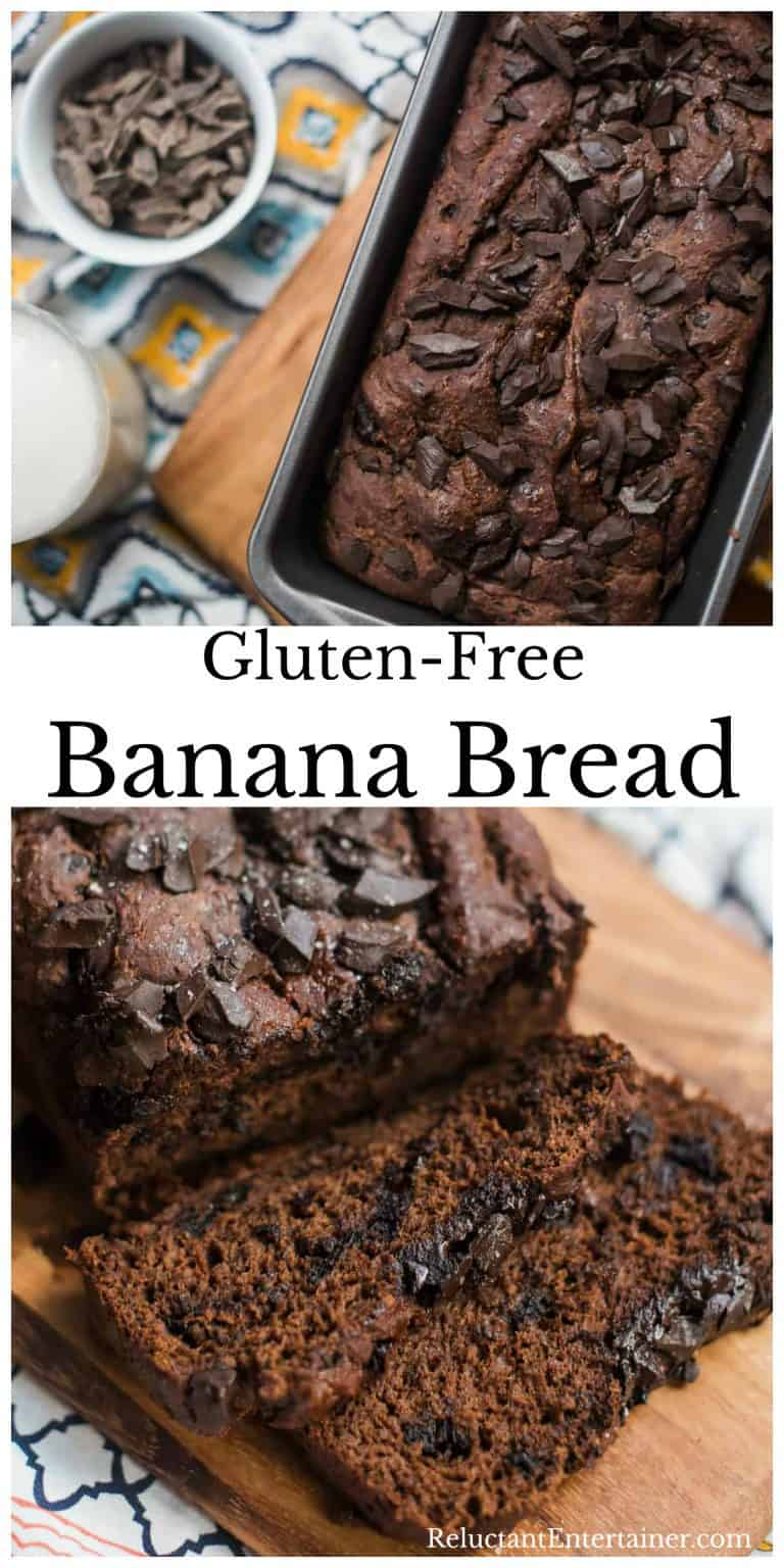 Gluten Free Banana Bread Recipe Reluctant Entertainer