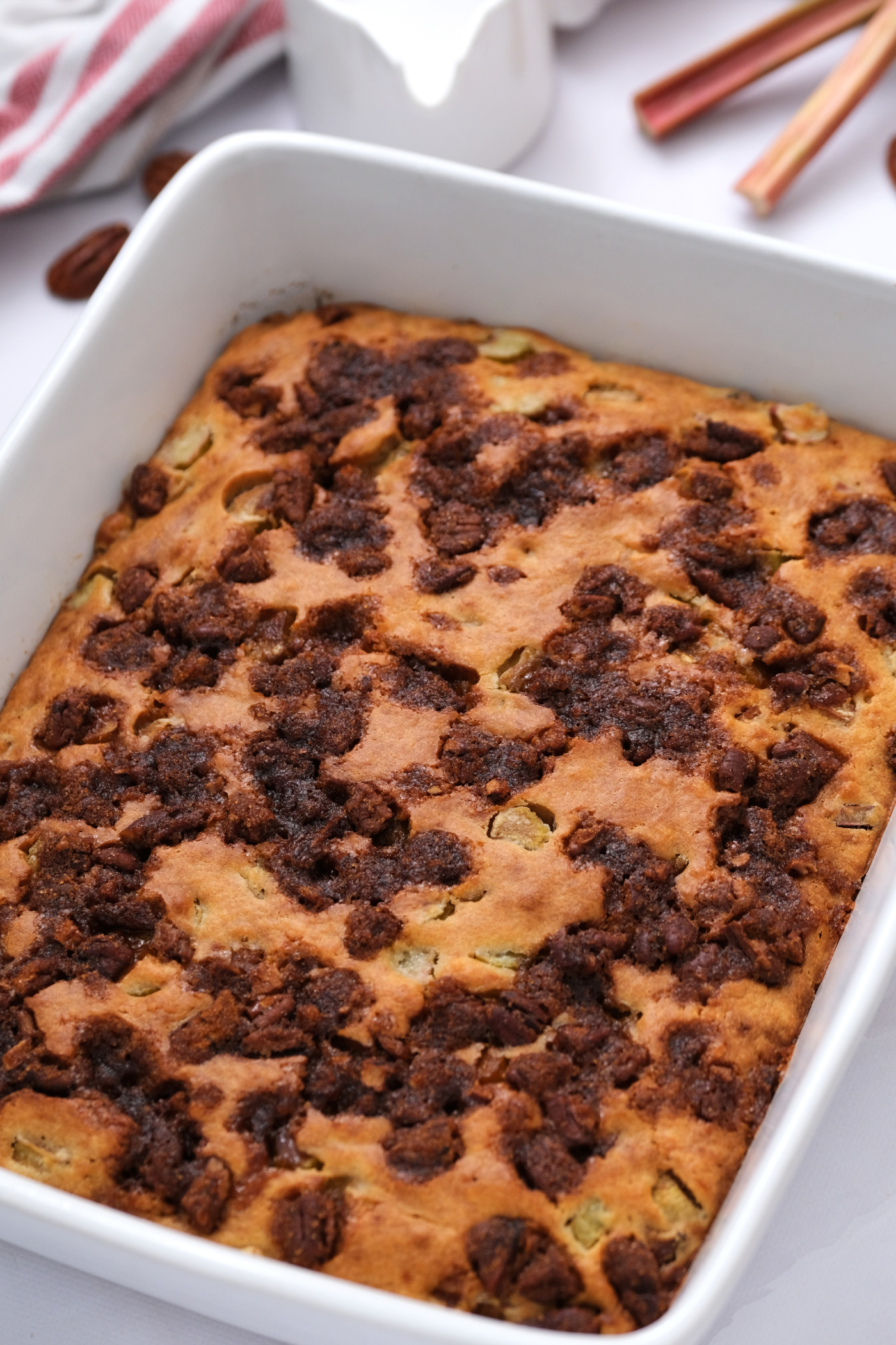 Rhubarb Buttermilk Coffee Cake at Wilfred Tipton blog