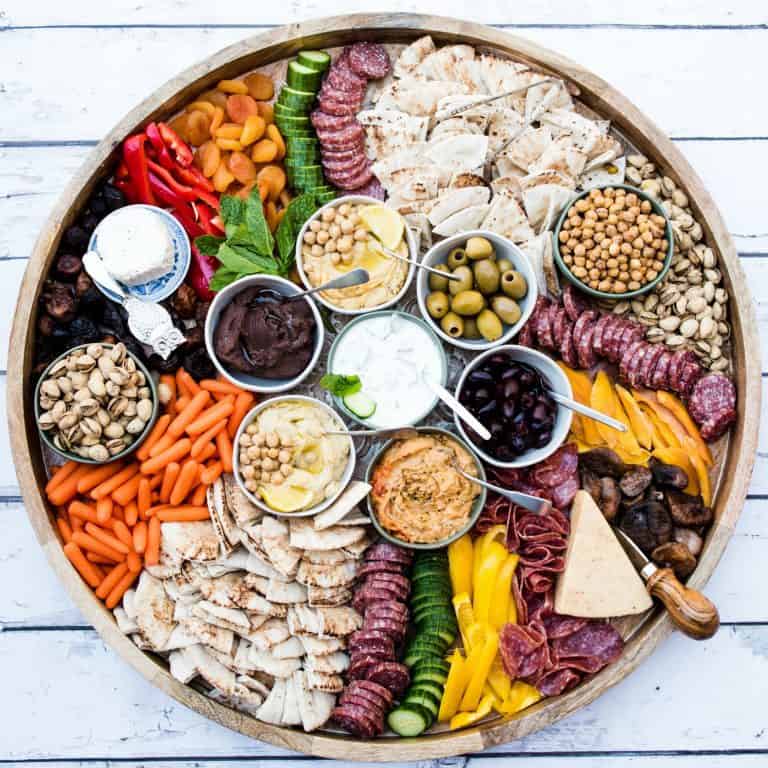 Epic Greek Charcuterie Board - Reluctant Entertainer
