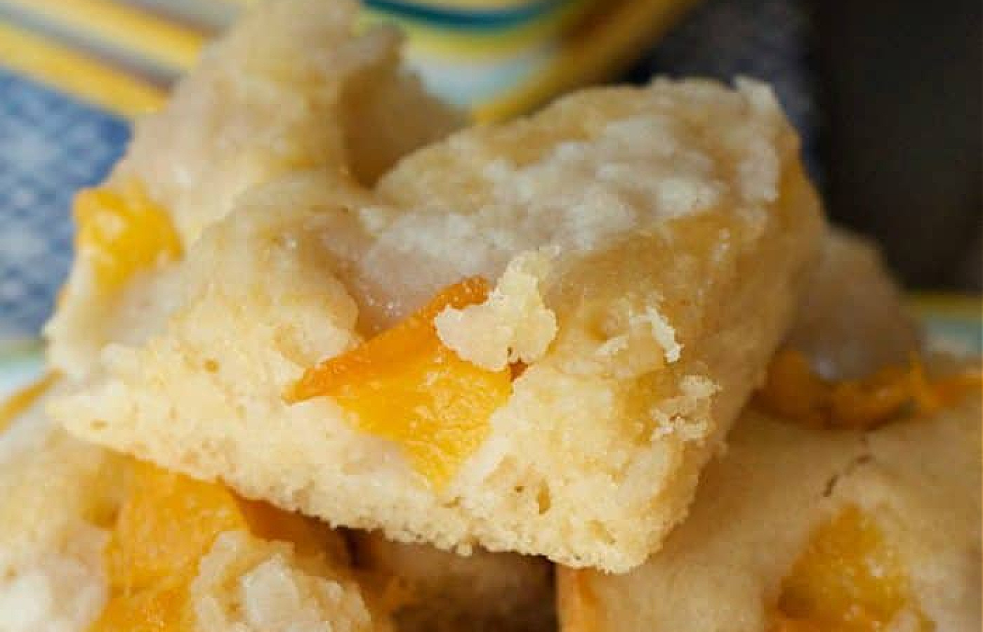 Easy Peach Kuchen Recipe - Reluctant Entertainer