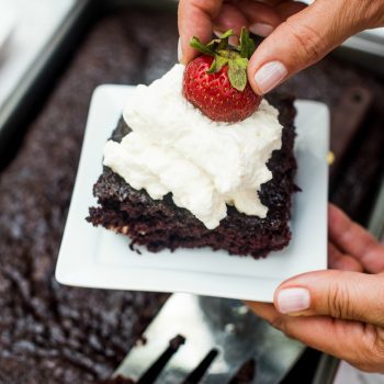Last-Minute Crazy Cake Recipe - Reluctant Entertainer