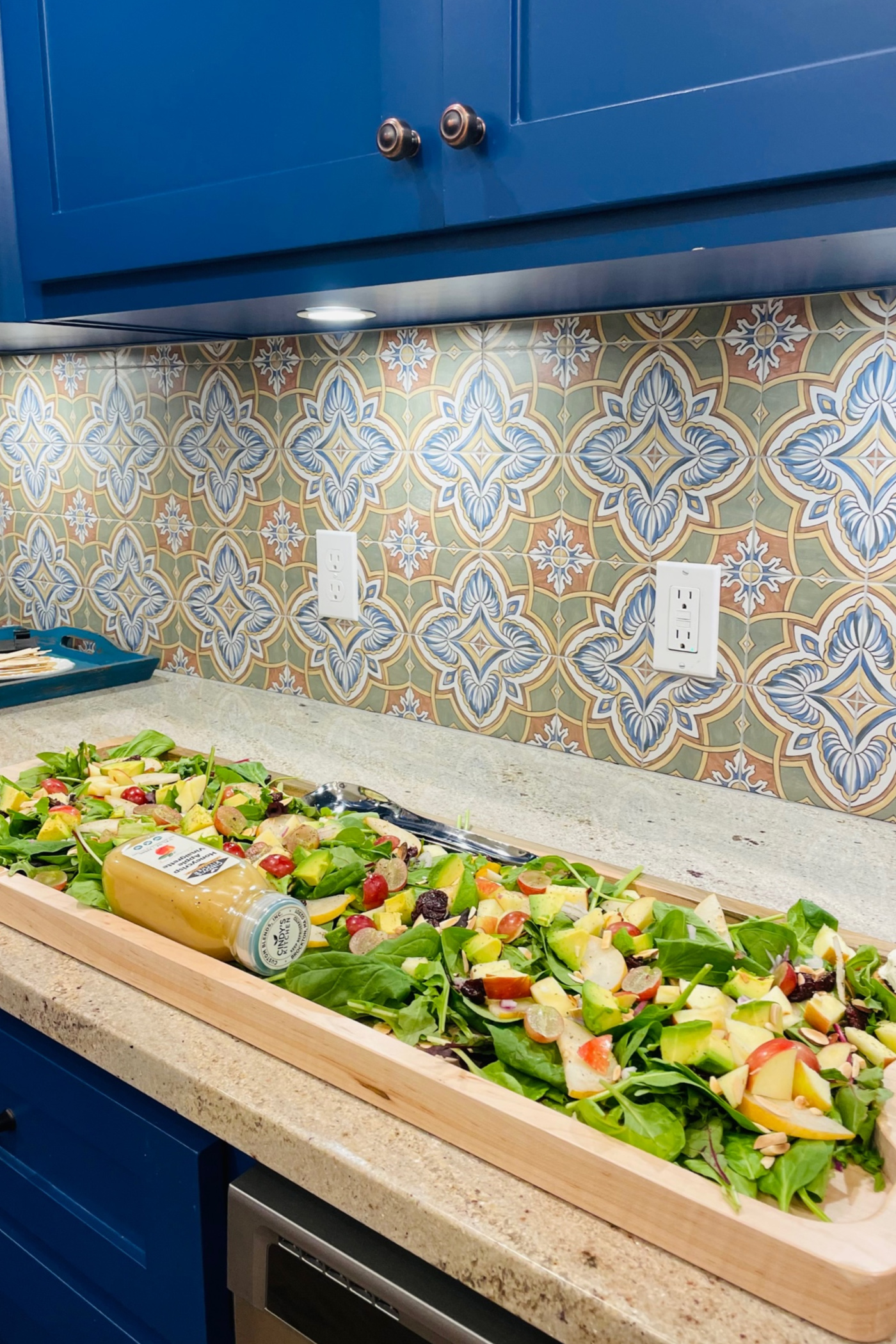 Pear & Blue Cheese Salad - Reluctant Entertainer