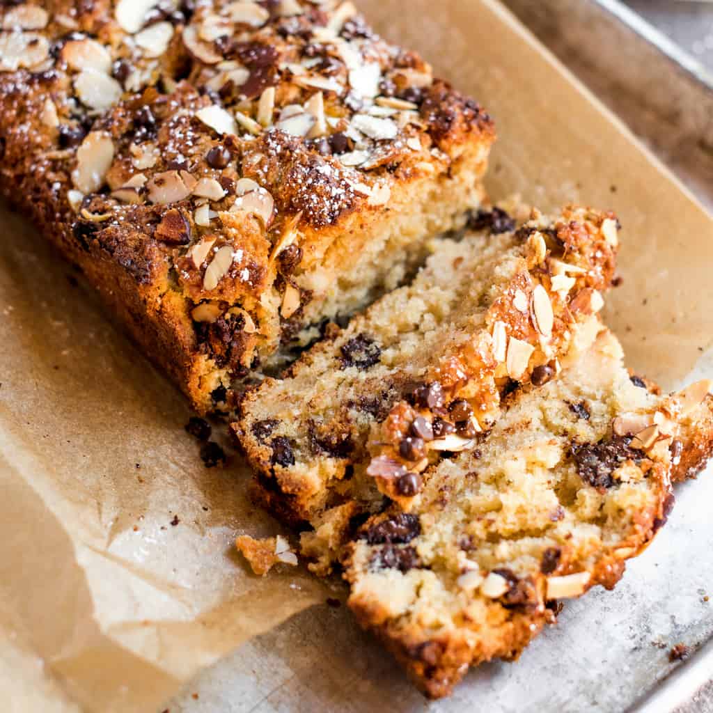 Orange Almond Scone Loaf Bread - Reluctant Entertainer