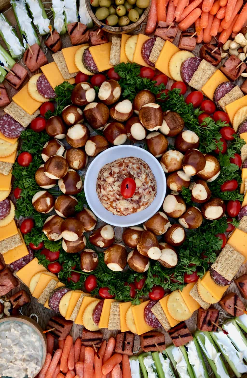 Epic Retro SPAM Charcuterie Board - Reluctant Entertainer