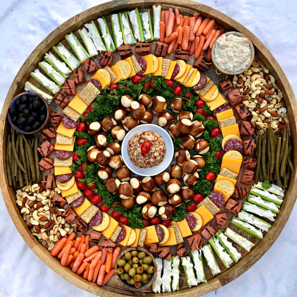Epic Retro SPAM Charcuterie Board - Reluctant Entertainer