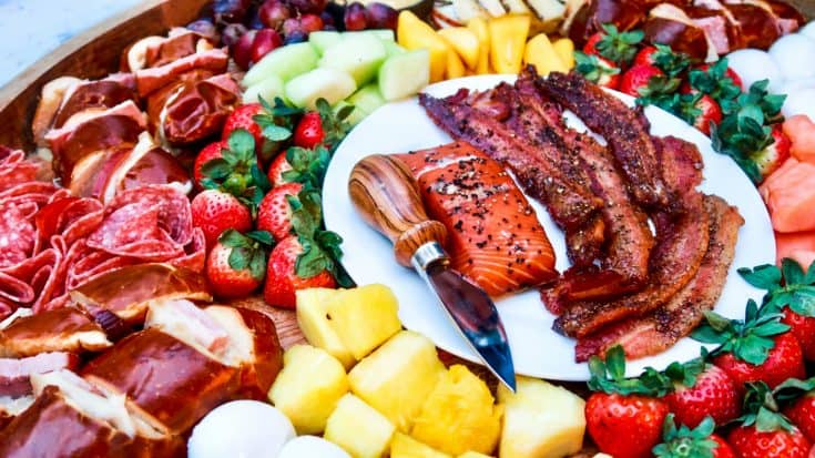 Epic Best Bacon Breakfast Charcuterie Board - Reluctant Entertainer