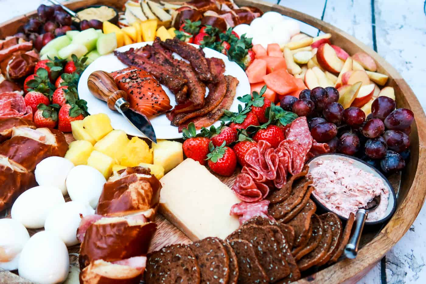 Epic Best Bacon Breakfast Charcuterie Board - Reluctant Entertainer