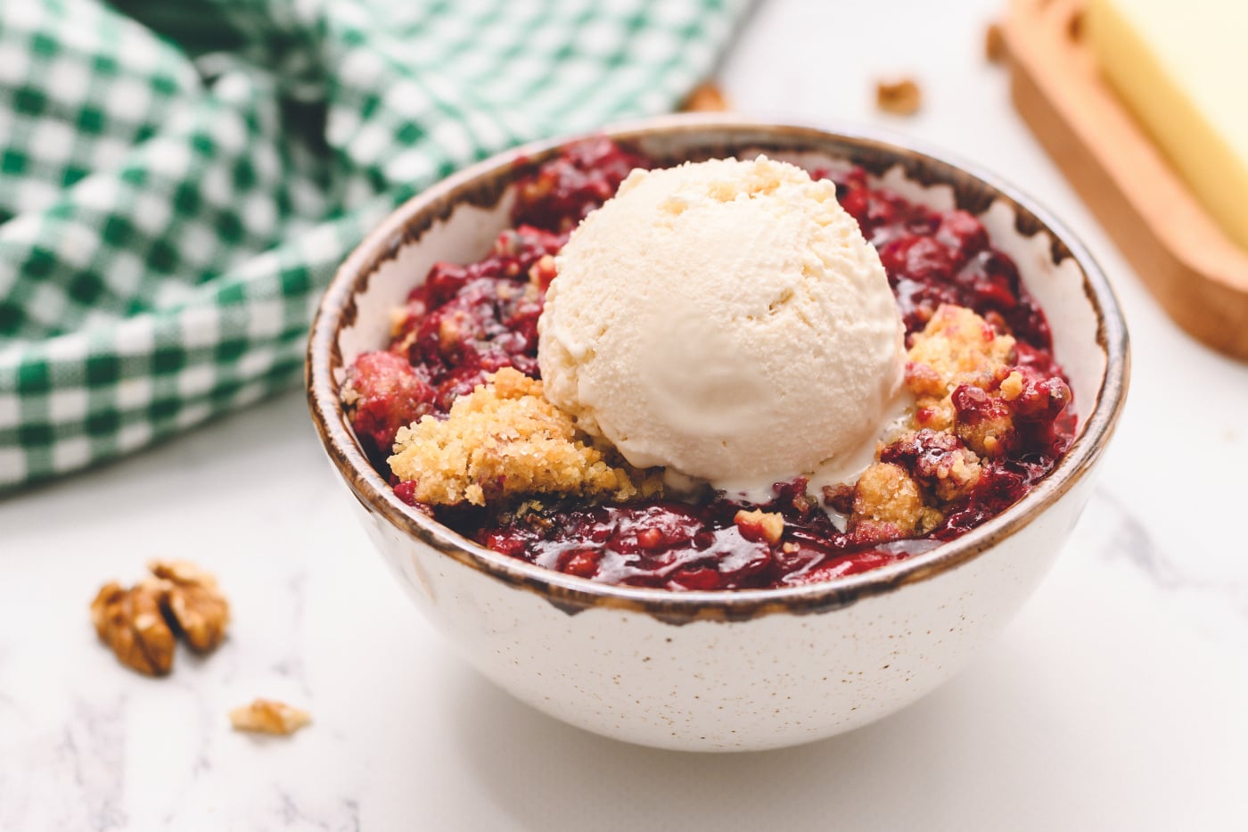 Valentine's Day Cherry Crunch Dessert Recipe - Reluctant Entertainer