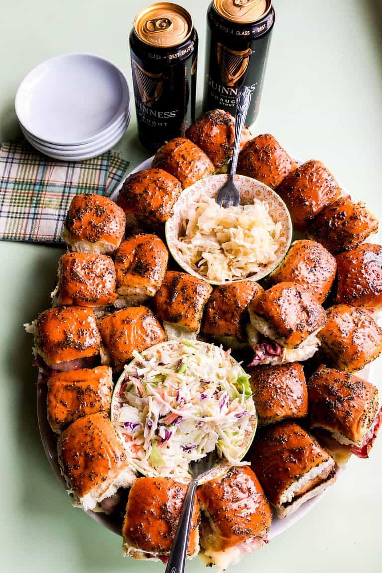 Corned Beef Sliders - Reluctant Entertainer