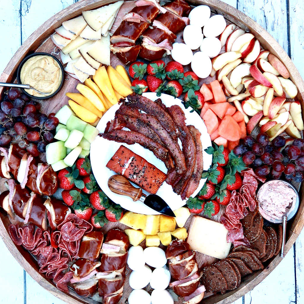 Epic Best Bacon Breakfast Charcuterie Board - Reluctant Entertainer