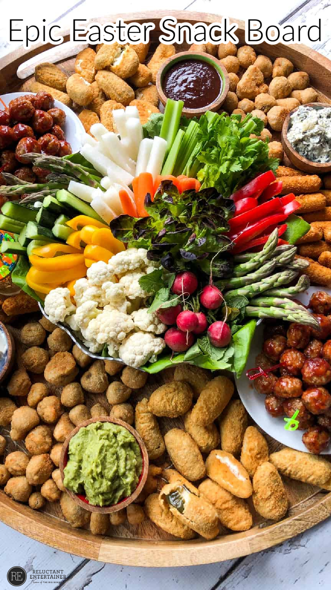 Epic Easter Entertaining Snack Board - Reluctant Entertainer