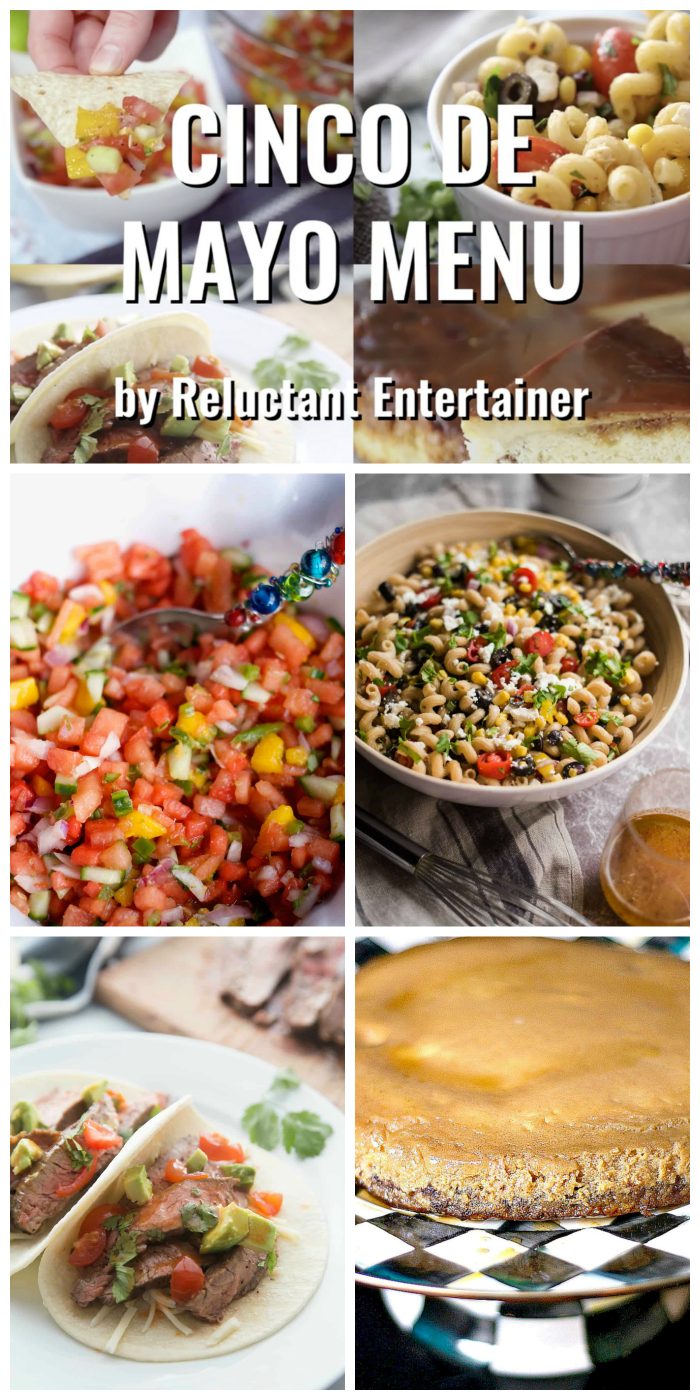 Easy Cinco De Mayo MENU Reluctant Entertainer