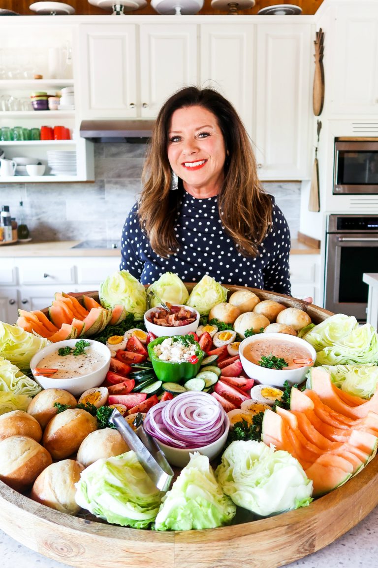 Epic Bacon Wedge Salad Board - Reluctant Entertainer