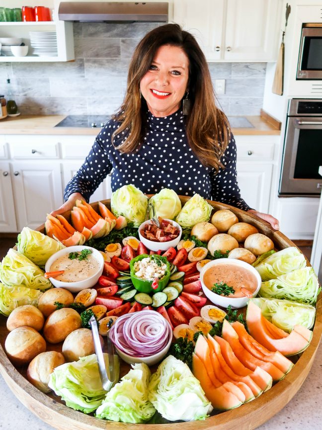 Epic Bacon Wedge Salad Board - Reluctant Entertainer