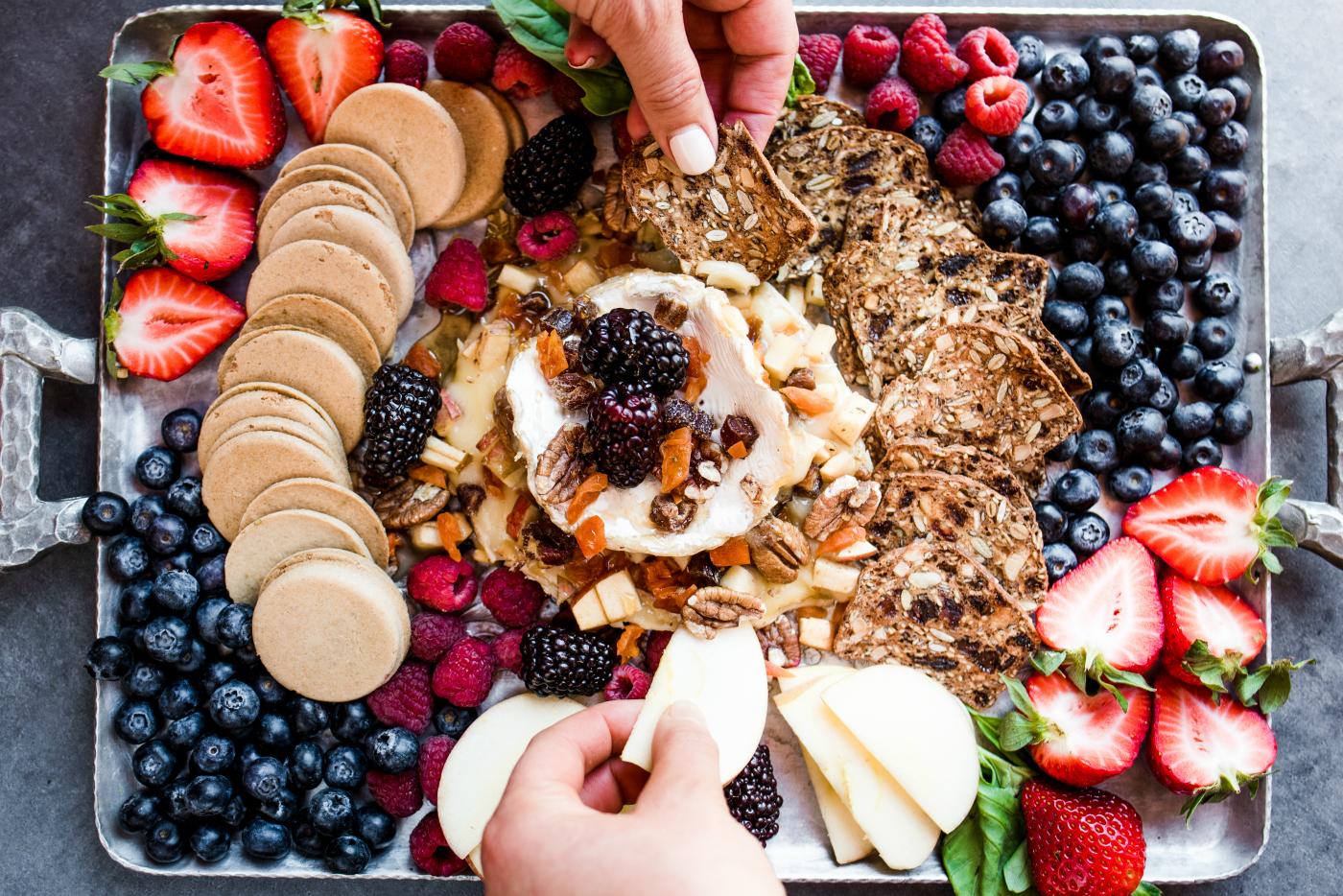 Summer Fruit Baked Brie Recipe - Reluctant Entertainer