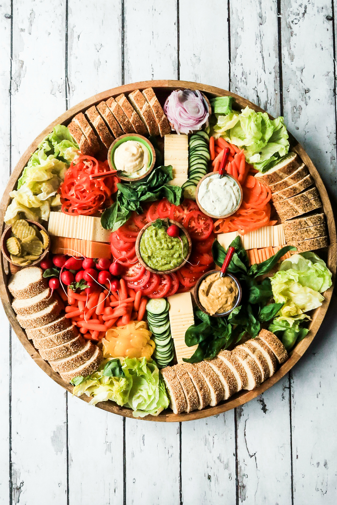 Best Veggie Sandwich Board - Reluctant Entertainer