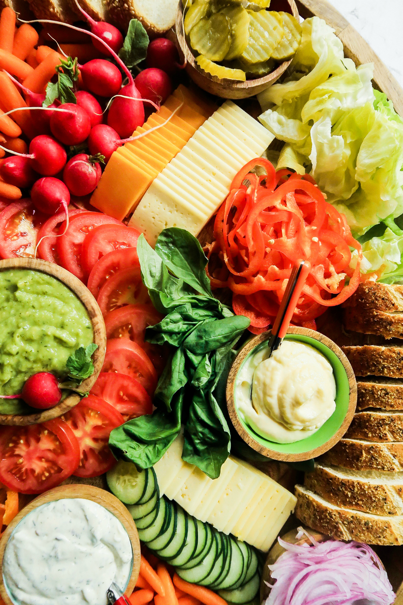 Best Veggie Sandwich Board - Reluctant Entertainer