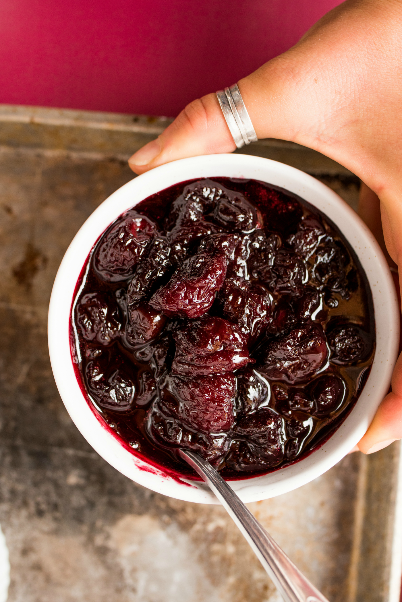 Summer Cherry Compote Recipe - Reluctant Entertainer