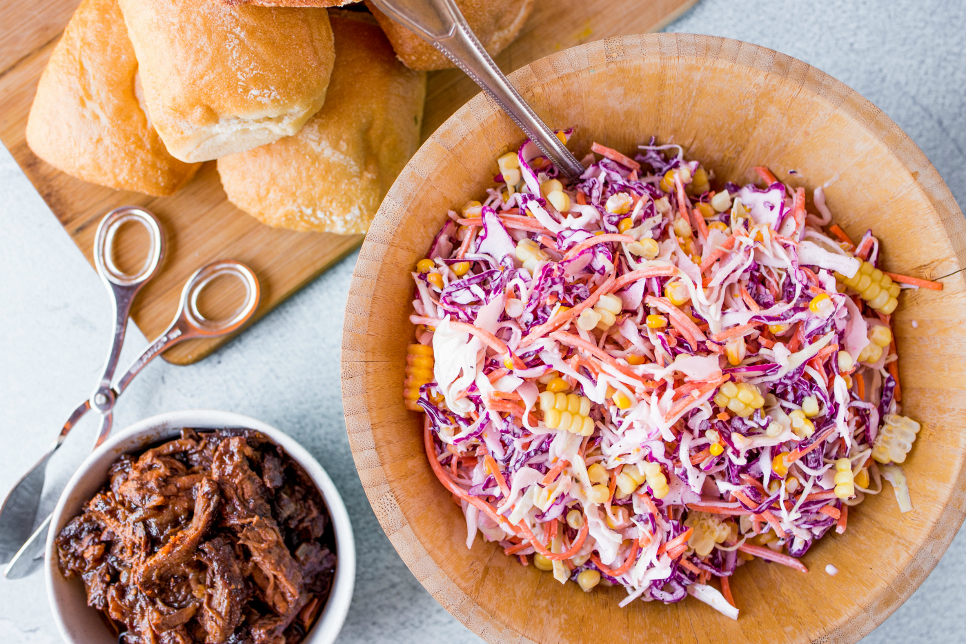 Delicious Corn Slaw - Reluctant Entertainer