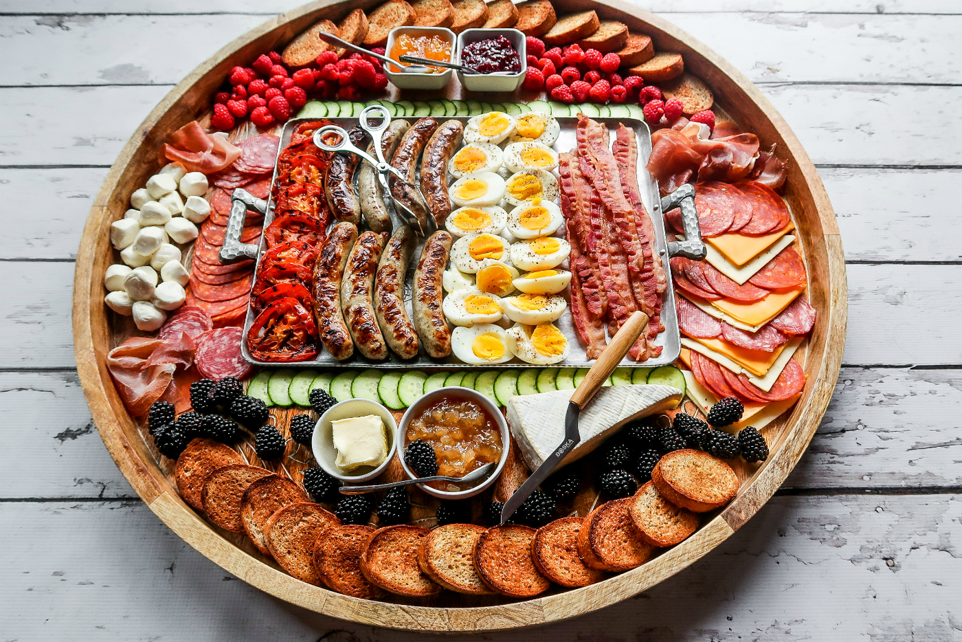 Epic Grilled Breakfast Charcuterie Board Reluctant Entertainer