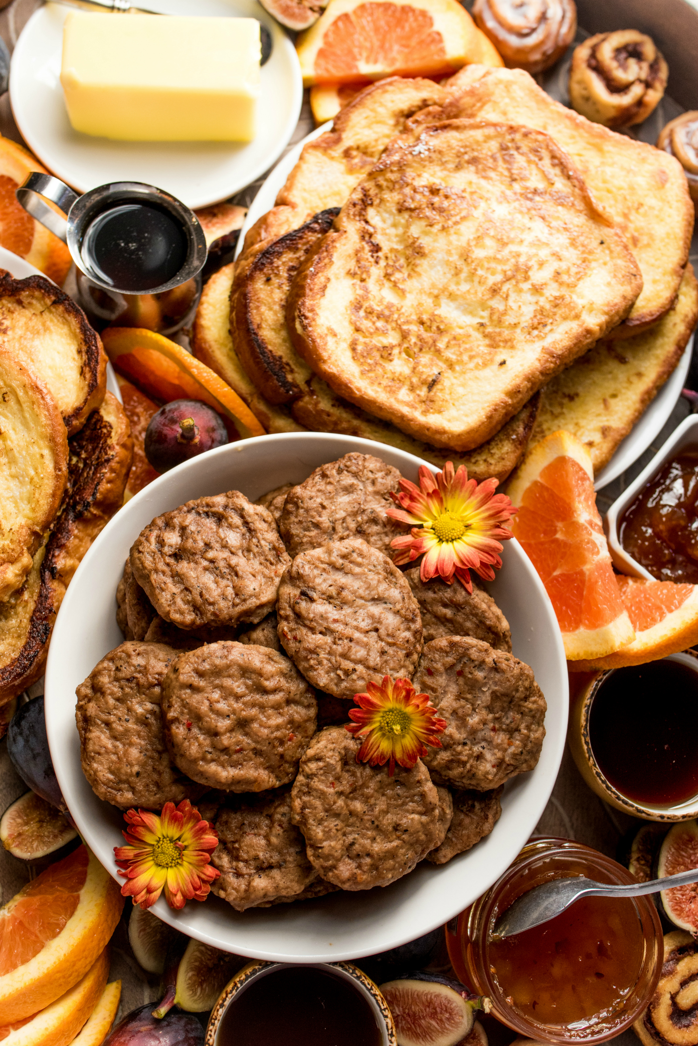 Fall French Toast Breakfast Board - Reluctant Entertainer