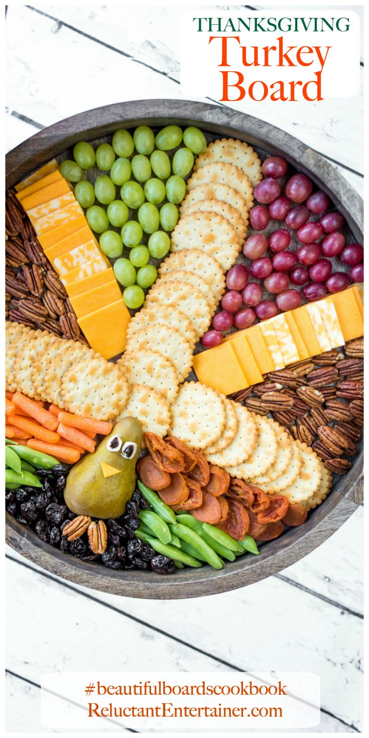 Thanksgiving Turkey Board by The Baker Mama - Reluctant Entertainer