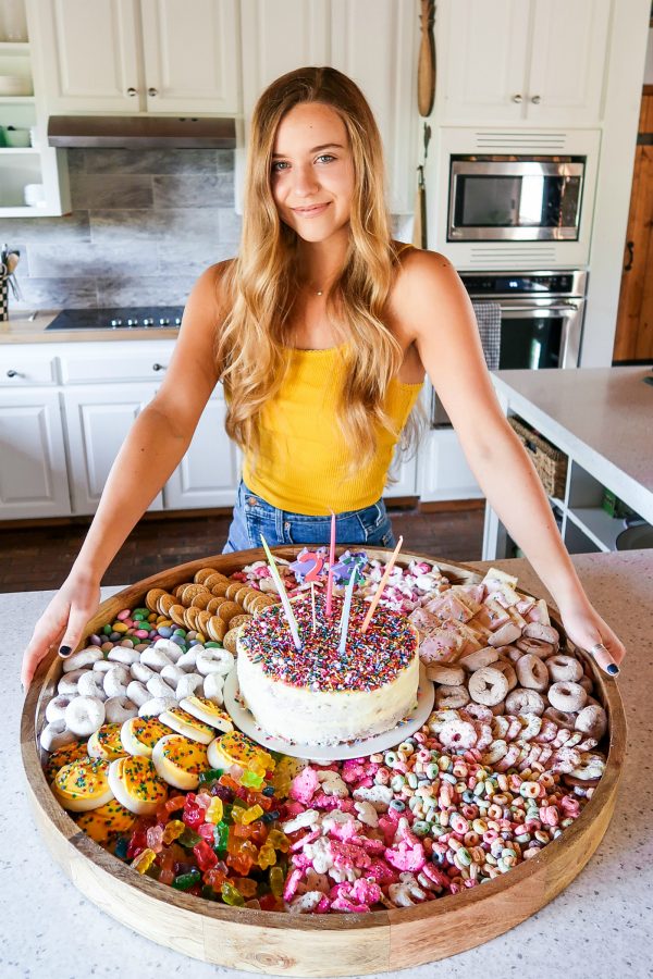 Epic FUNFETTI® Inspired Cake Board - Reluctant Entertainer