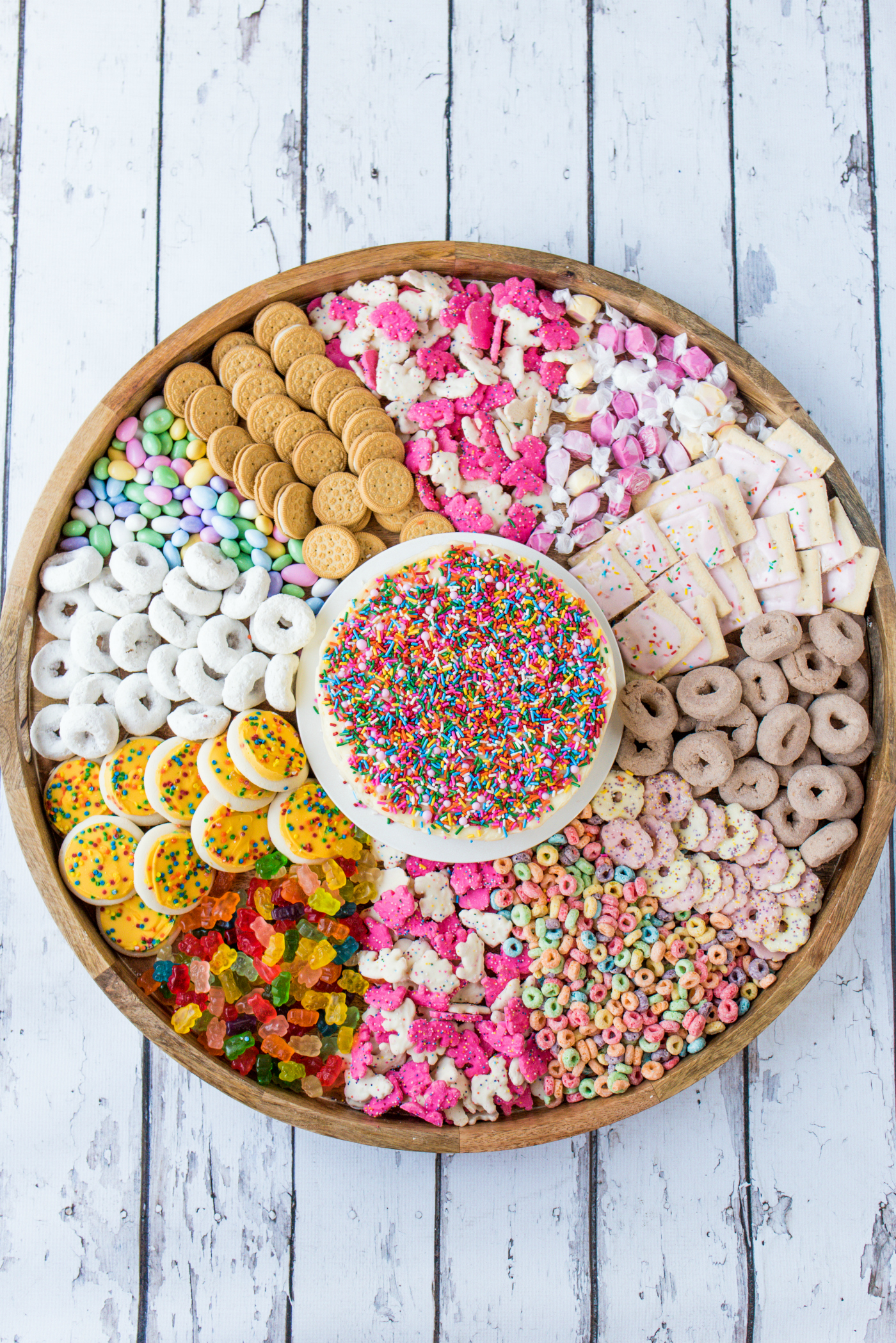 Epic FUNFETTI® Inspired Cake Board - Reluctant Entertainer