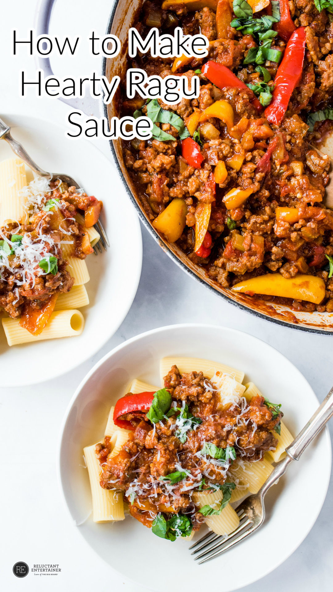 How to Make Hearty Ragu Sauce - Reluctant Entertainer