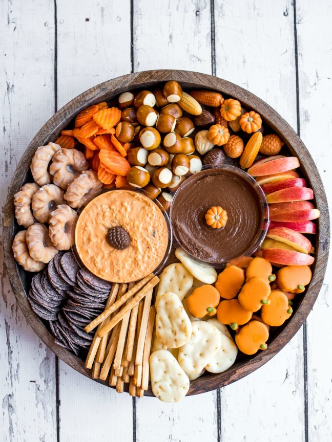 Sweet and Savory Harvest Snack Board - Reluctant Entertainer