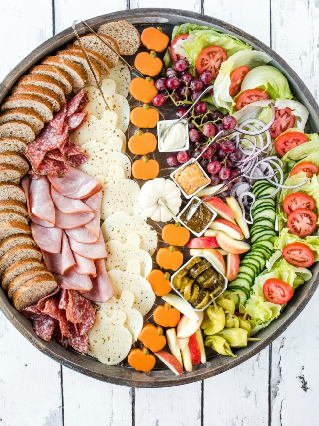 Harvest Party Ham Sandwich Board - Reluctant Entertainer